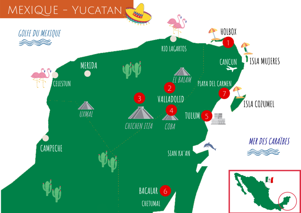 Voyage au Mexique : 10 jours dans le Yucatan - Jolis Circuits