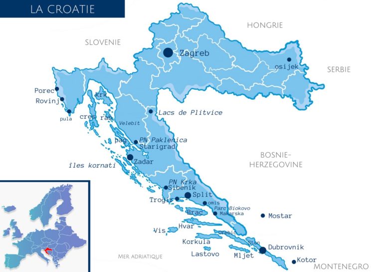Les incontournables à voir en croatie - Jolis Circuits