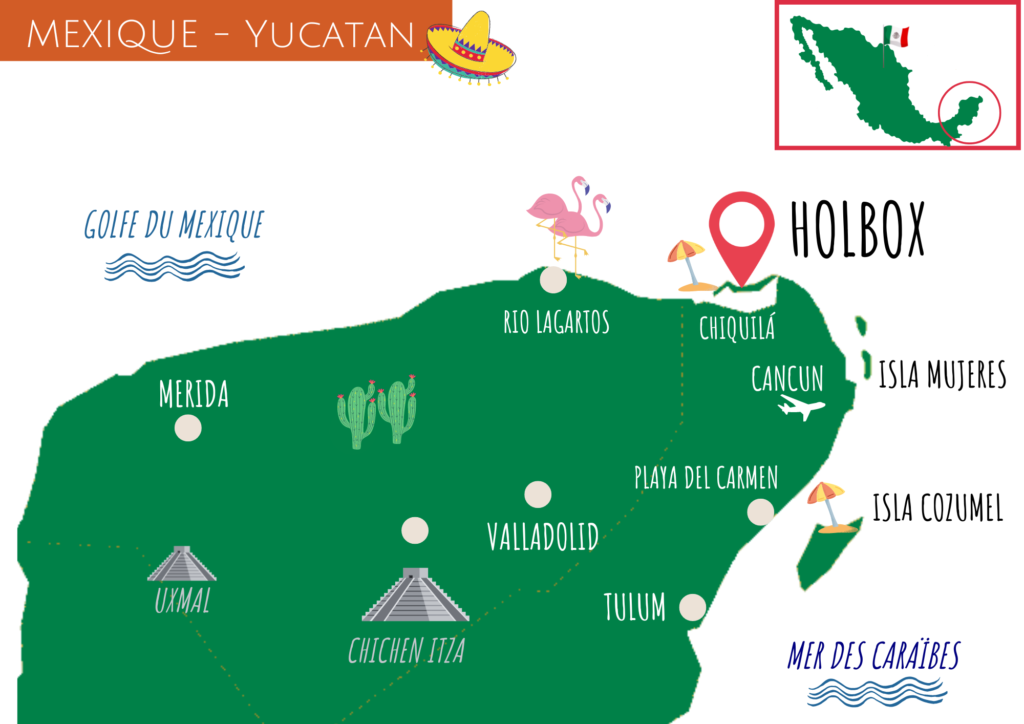 L'île paradisiaque d'Holbox au Mexique - Jolis Circuits