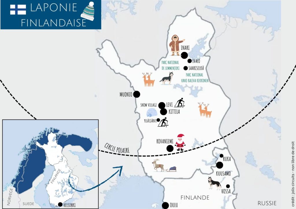 Ivalo : voyage en laponie finlandaise en hiver - Jolis Circuits